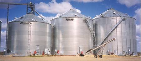 Brock Grain Bins - Donlin Building